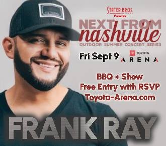 FREE SHOW – NEXT FROM NASHVILLE PRESENTS: FRANK RAY | Toyota Arena