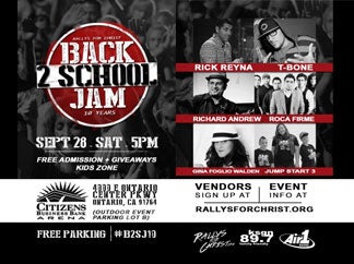 Back 2 School Jam | Toyota Arena